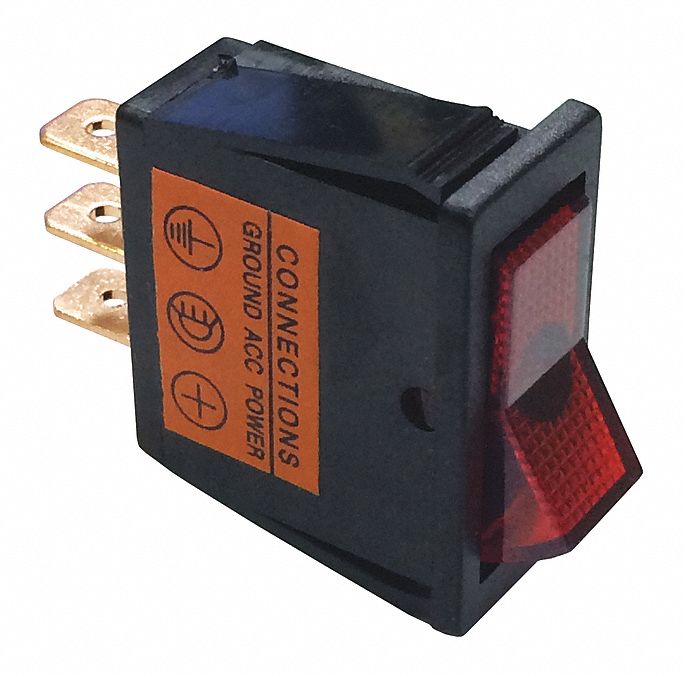 BATTERY DOCTOR, Rocker Switch, SPST, Automotive Switch - 49LX19|20532 ...