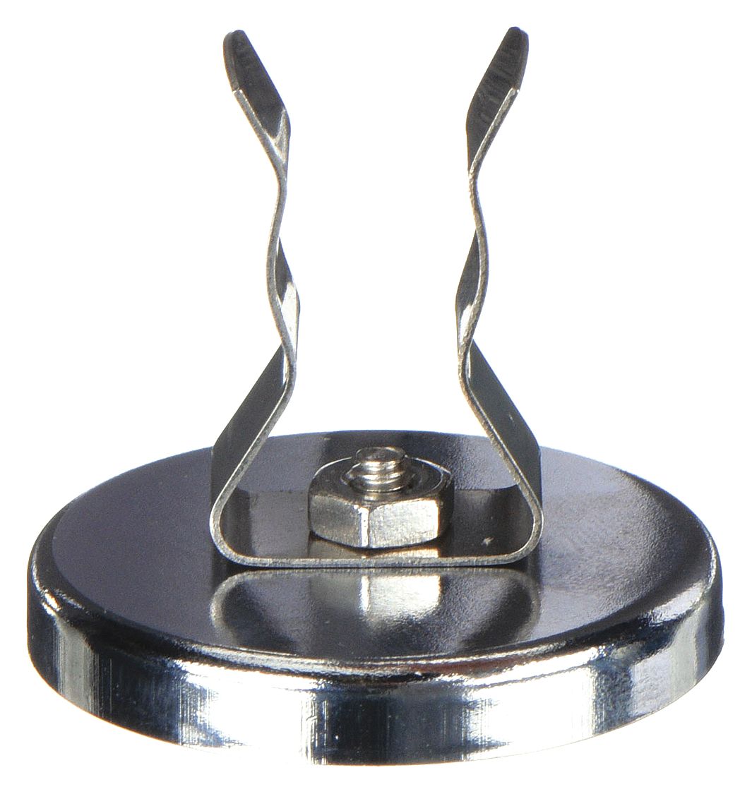 MAG-MATE, Ceramic Magnet, 14 lb Max. Pull, Magnet with Clip - 49M003 ...