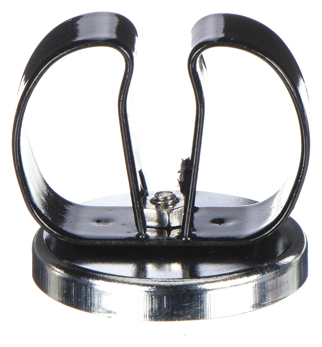 MAG-MATE, Ceramic Magnet, 14 lb Max. Pull, Magnet with Clip - 49M011 ...
