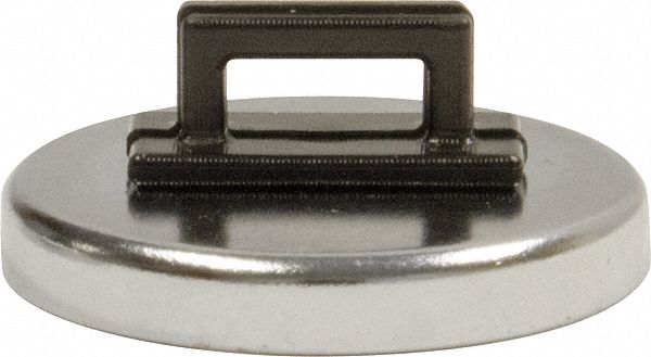 MAG-MATE Magnet with Zip Tie Holder, Ceramic Magnet, 14 lb. Max. Pull ...