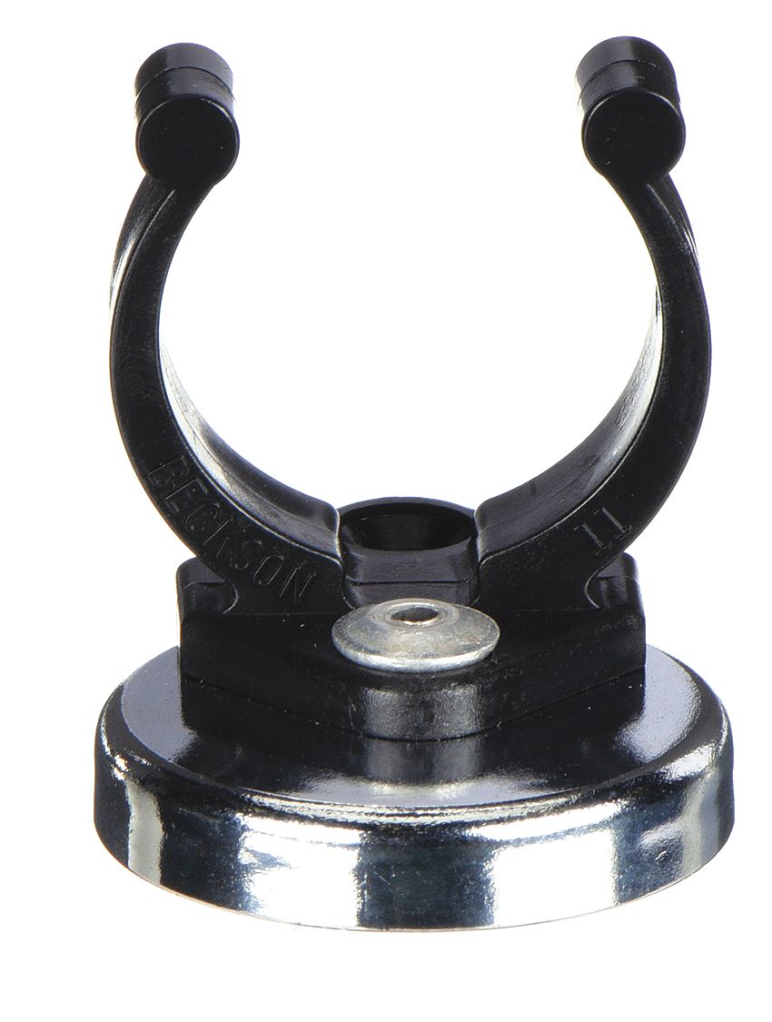 MAG-MATE, Ceramic Magnet, 22 lb Max. Pull, Magnet with Clip - 49M022 ...