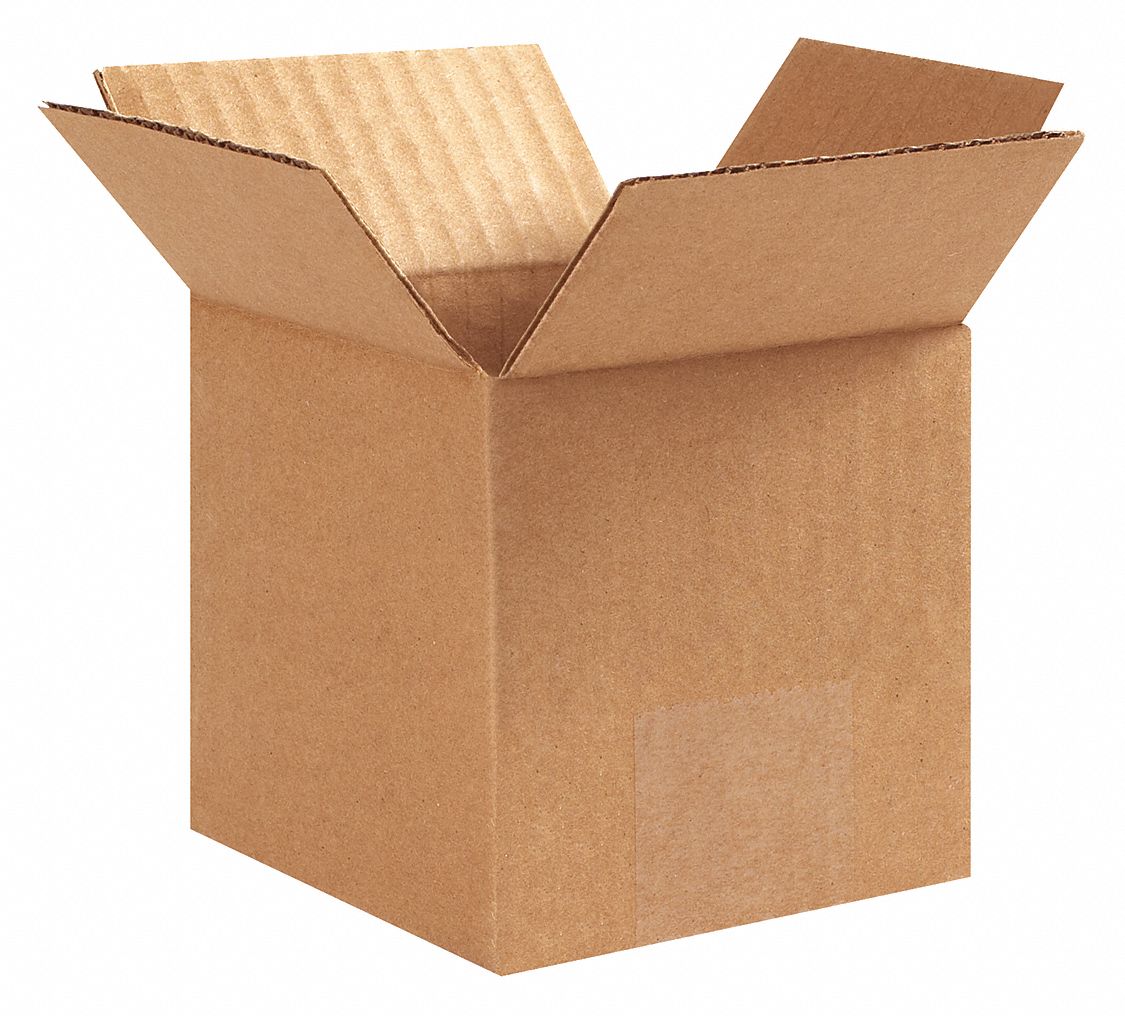 25, PK, Corrugated Boxes,4x4x4",PK25 - 50LP51|444 - Grainger