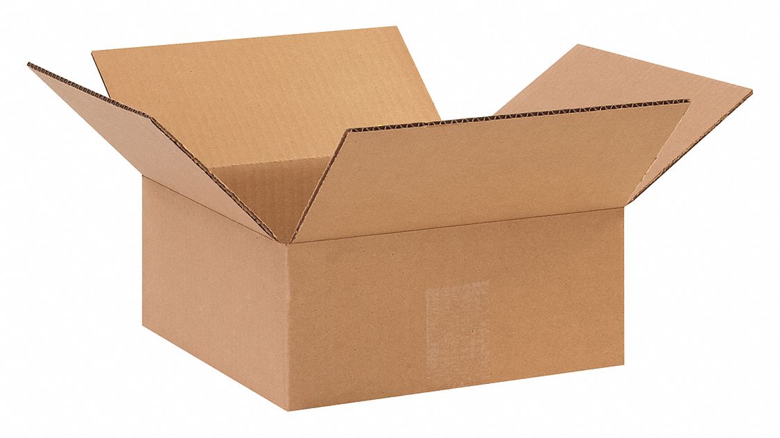 Shipping Box,Single Wall,32 ECT,PK25 - Grainger