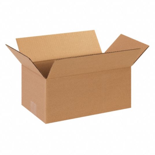 Long Corrugated Boxes,12x5x5",PK25 - Grainger