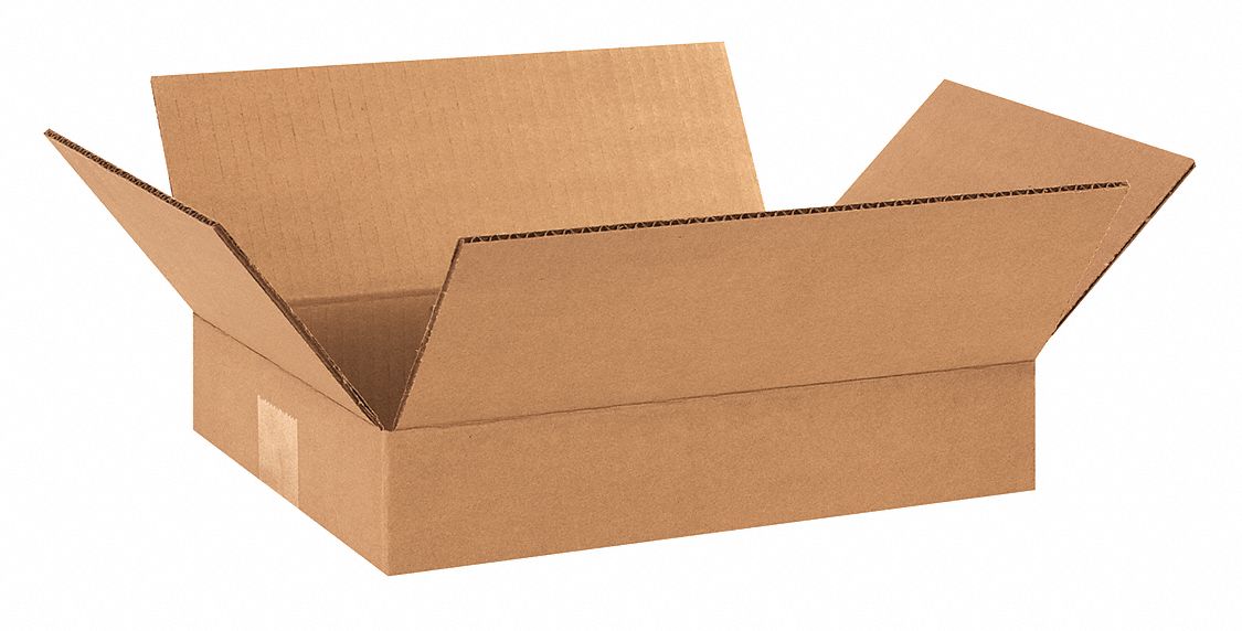 Shipping Box,Single Wall,32 ECT,PK25 - Grainger