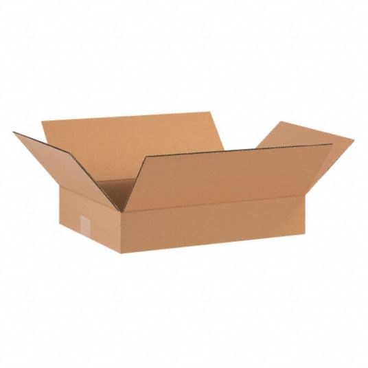 Shipping Box,Single Wall,32 ECT,PK25 - Grainger