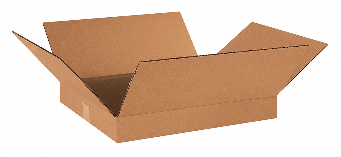 Shipping Box,Single Wall,32 ECT,PK25 - Grainger