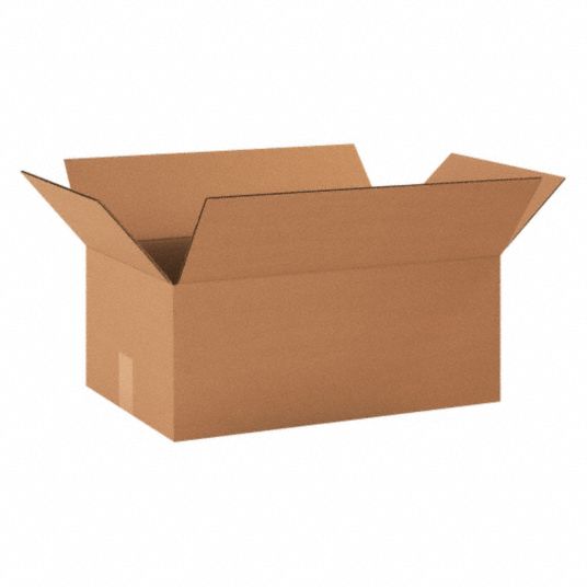 Shipping Box,Single Wall,32 ECT,PK25 - Grainger
