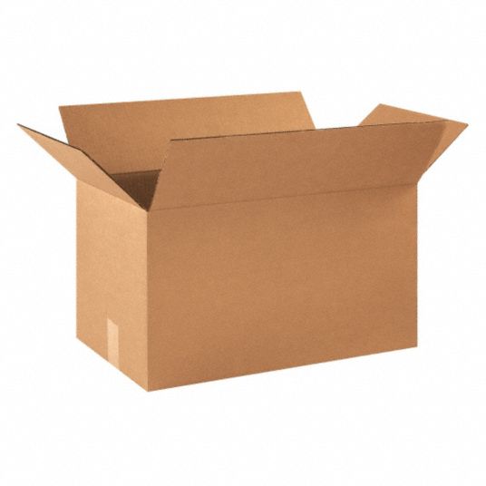Shipping Box,Single Wall,32 ECT,PK20 - Grainger