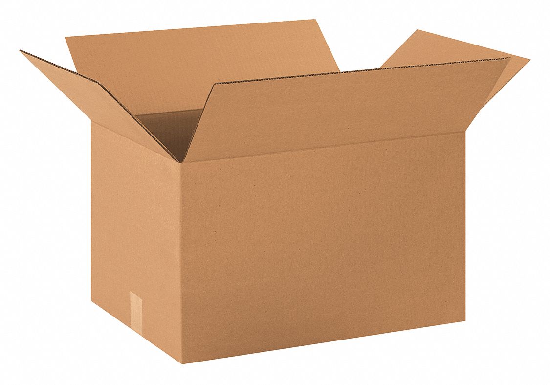 Shipping Box,Single Wall,32 ECT,PK20 - Grainger