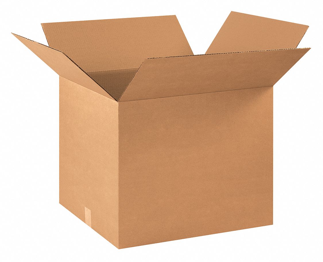 Shipping Box,Single Wall,32 ECT,PK15 - Grainger