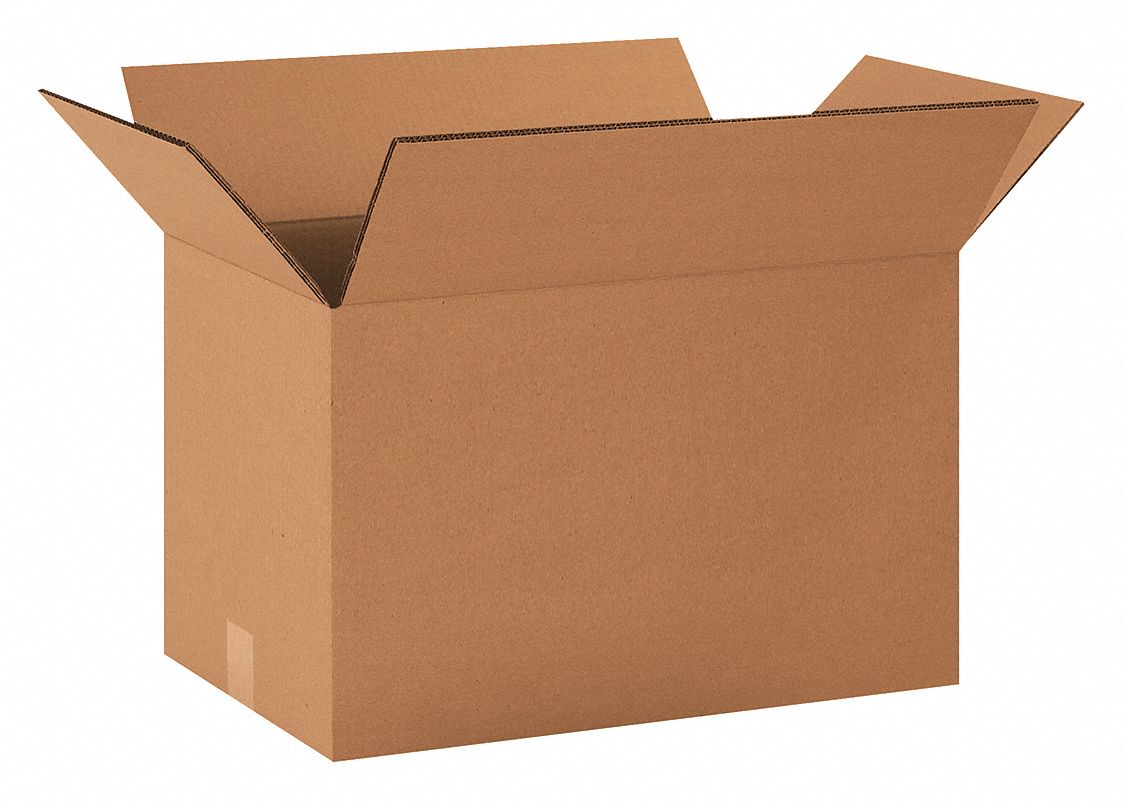 Shipping Box,Double Wall,48 ECT,PK10 - Grainger