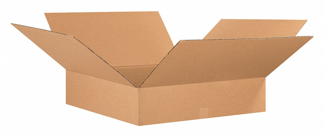 Corrugated Boxes,26x26x8",PK10 - Grainger