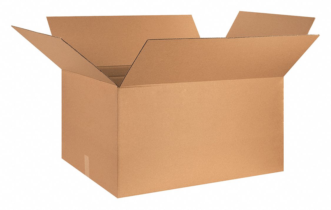Shipping Box,Single Wall,32 ECT,PK15 - Grainger