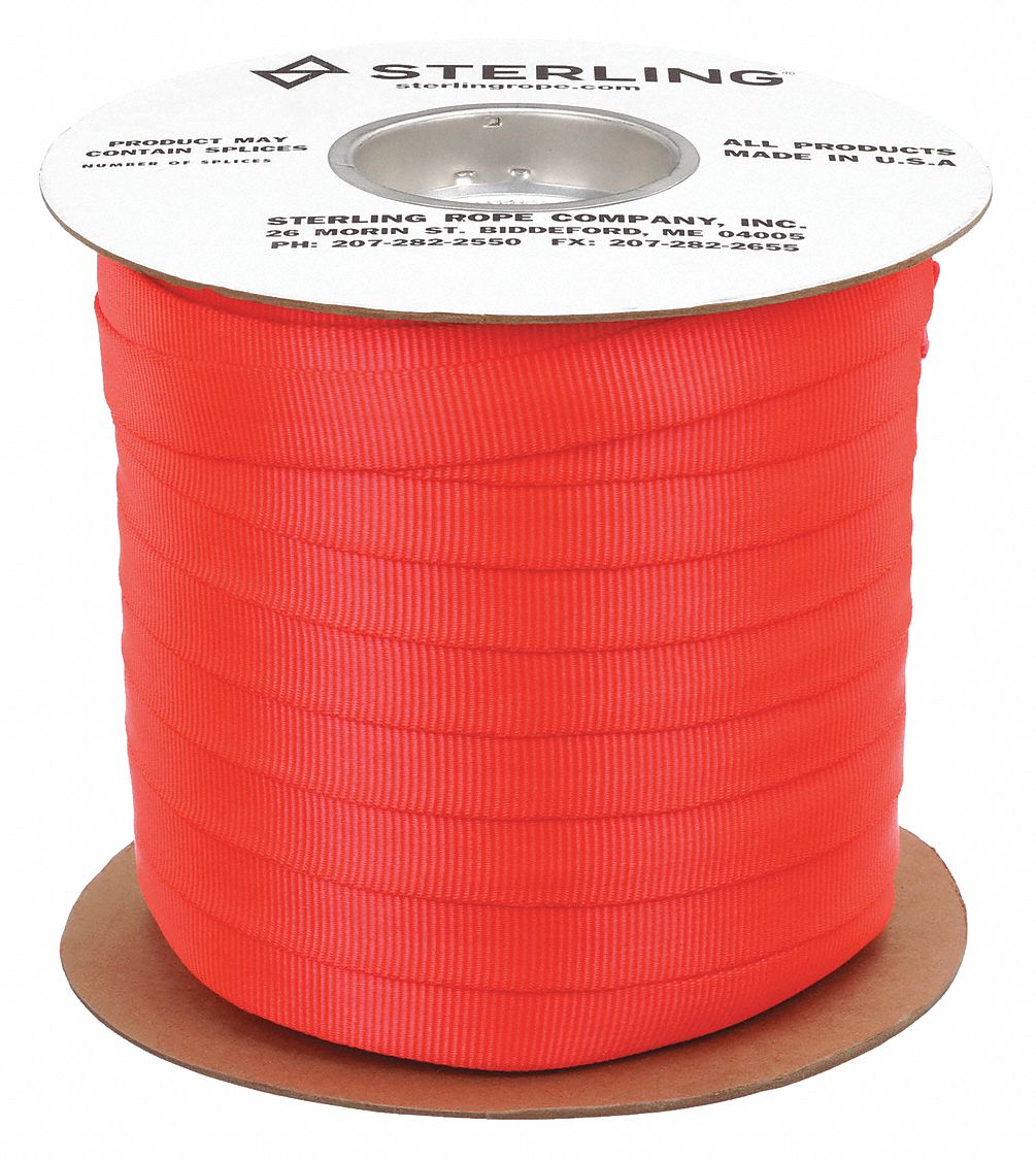 Webbing, Nylon, Webbing Spools - 49R704|WB254MS07091 - Grainger