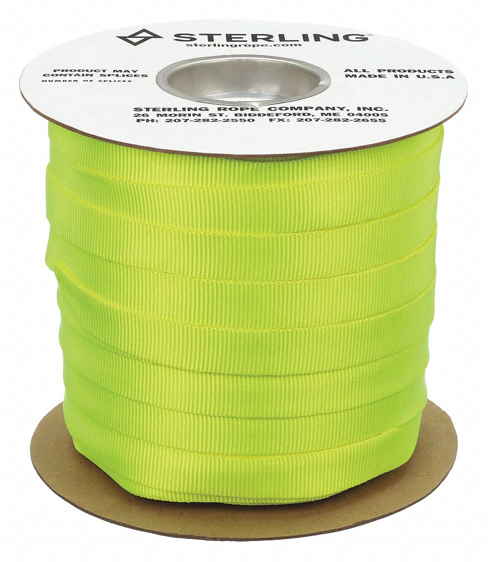 Webbing, Nylon, Webbing Spools - 49R705|WB254MS09091 - Grainger