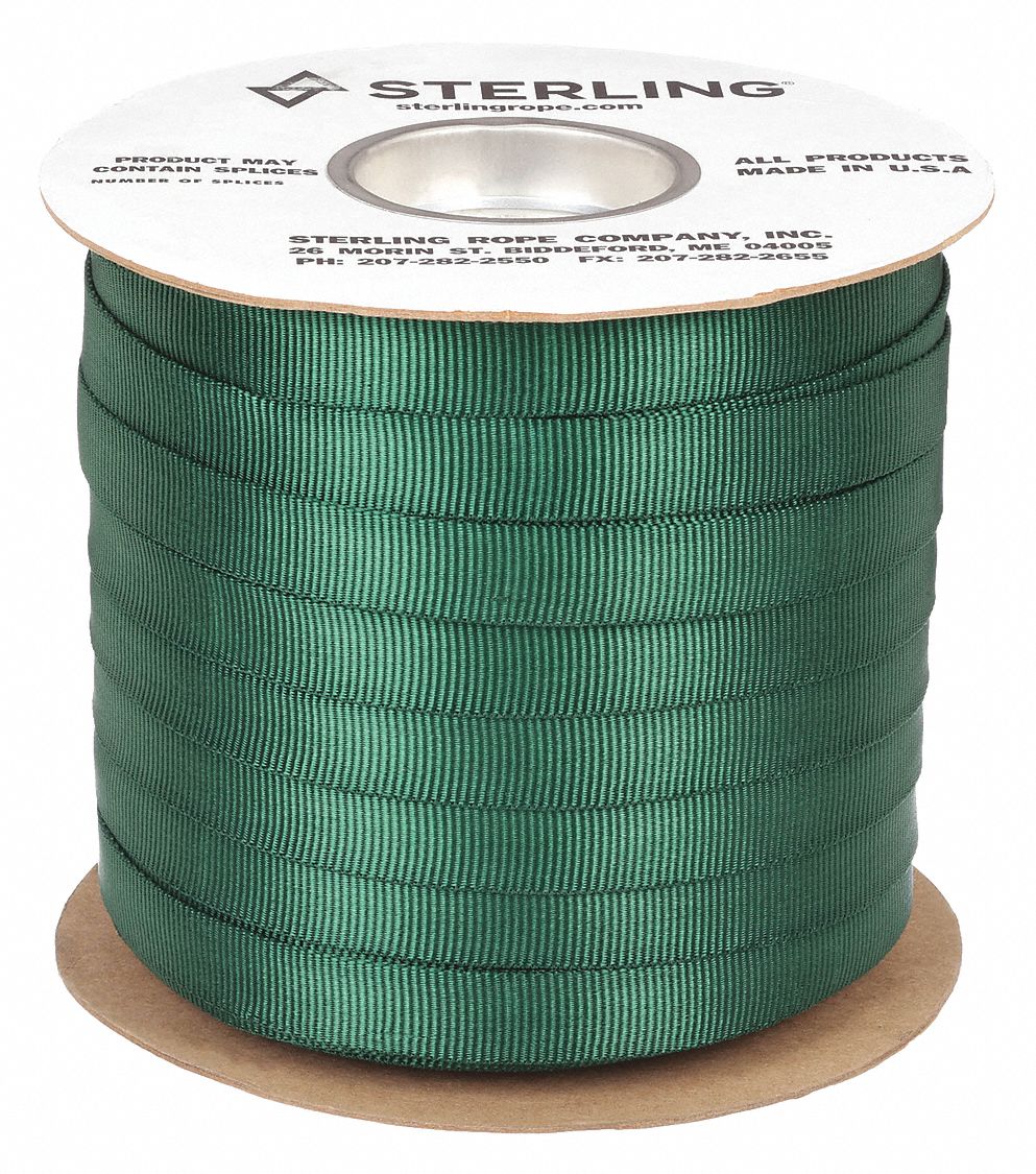 Webbing, Nylon, Webbing Spools - 49R707|WB254MS01091 - Grainger