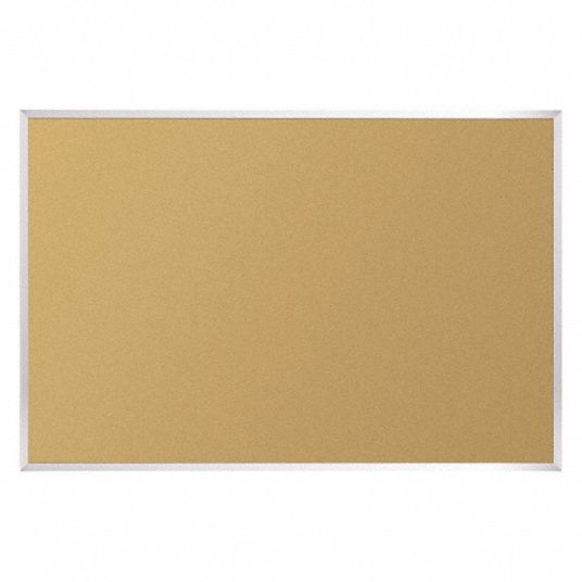 BEST-RITE, 48 in Ht, 72 in Wd, Bulletin Board - 49RN22|301AG - Grainger