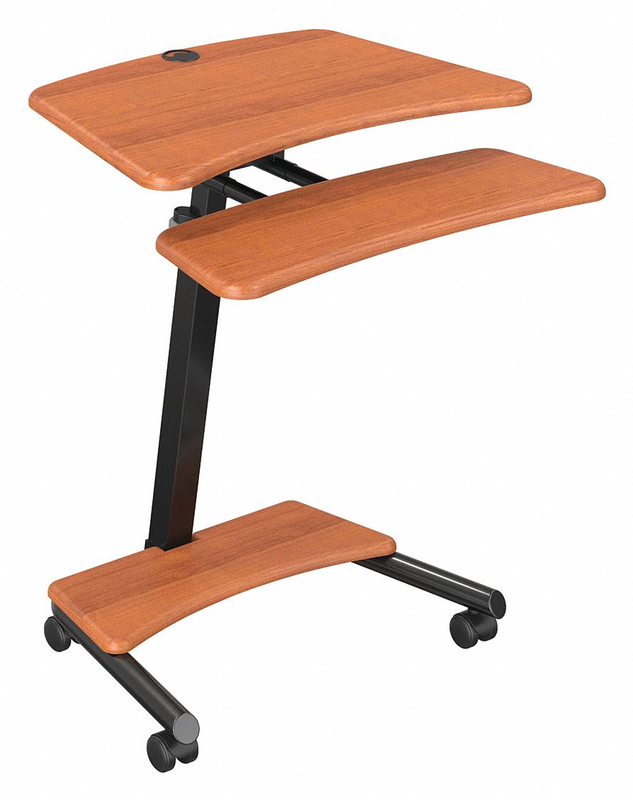 BALT, 45 1/2 in Max Desktop Ht, 28 1/2 in Min Desktop Ht, Adjustable ...