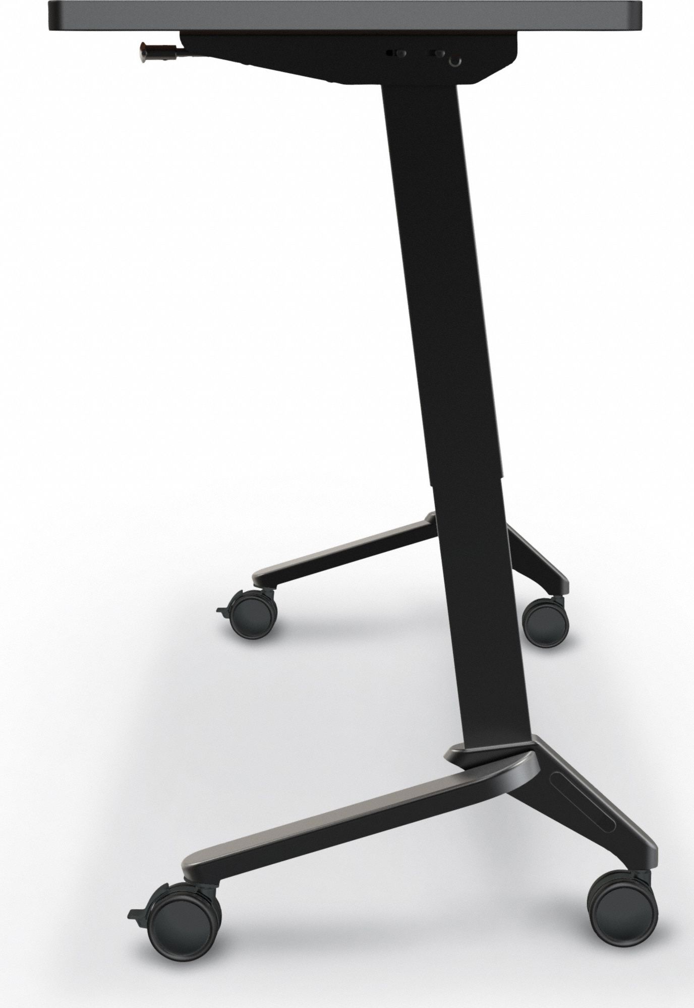 BALT Adjustable Table, 24"D x 48"W, Gray Nebula - 49RP71|90284-4622-BK ...