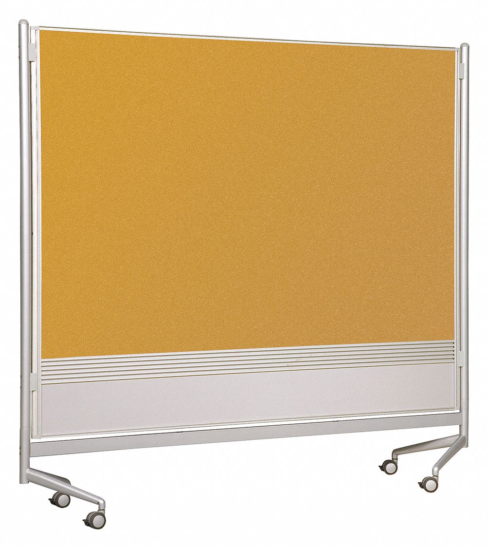 BEST-RITE, Cork, Mobile/Casters, Room Partition - 49RP87|661AG-CC ...