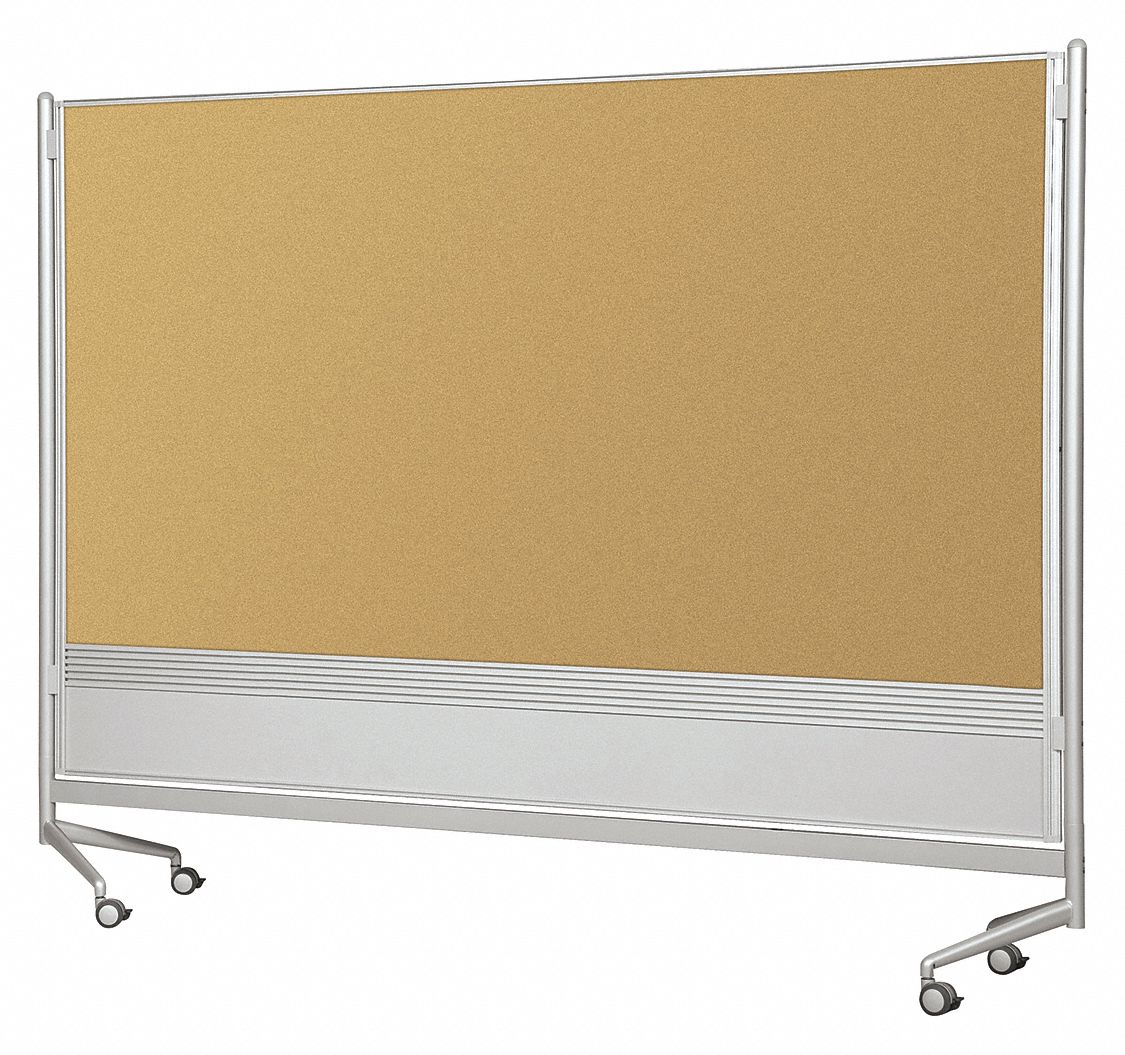 BEST-RITE, Cork, Mobile/Casters, Room Partition - 49RP90|661AH-CC ...
