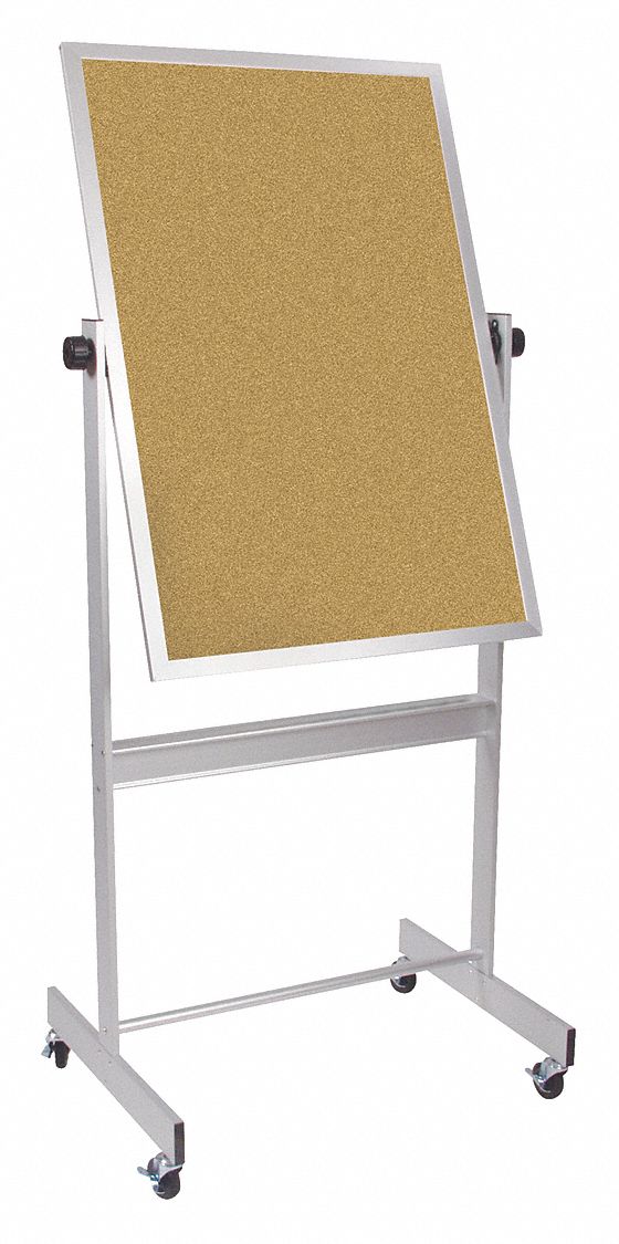 BEST-RITE, Plastic Dry Erase Board, Cork Bulletin Board, Combination ...