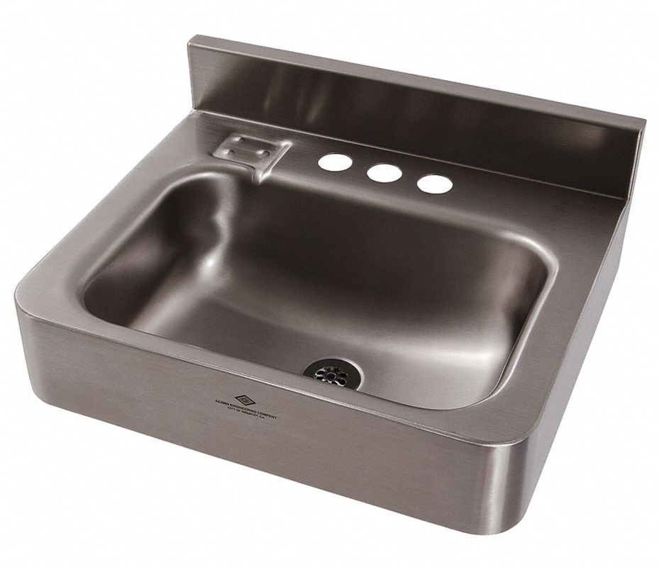 ACORN Lavabo,7" Alt - 49T915 | 1950-1-09-GT-H34 - Grainger México