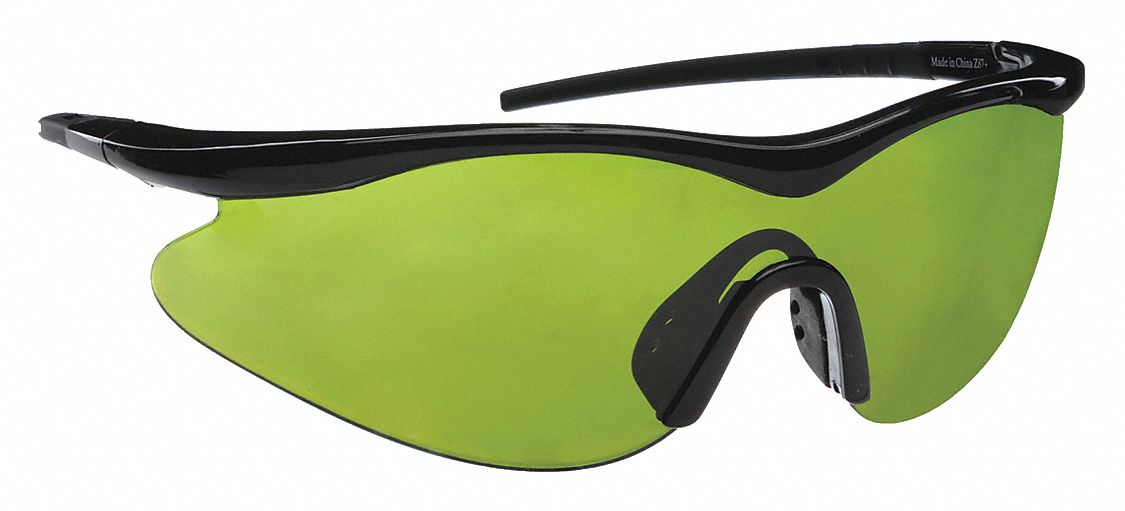 WESTWARD, Half-Frame, Black Frame, Safety Glasses - 49U485|49U485 ...