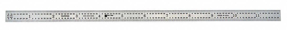 Ruler,Steel,12 in. - Grainger