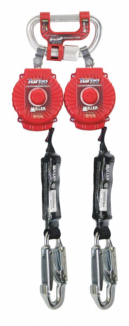 HONEYWELL MILLER, Steel Snap Hook Anchor, Harness Steel Quick-Connect ...