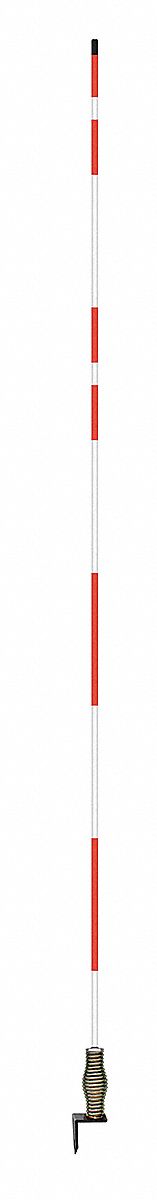 L-Bracket with Spring, Red/White, Hydrant Marker - 49U986|2673-00004 ...