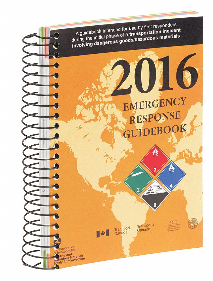 JJ KELLER, Emergency Response Guidebook, Guidebook, Handbook - 49UF34 ...