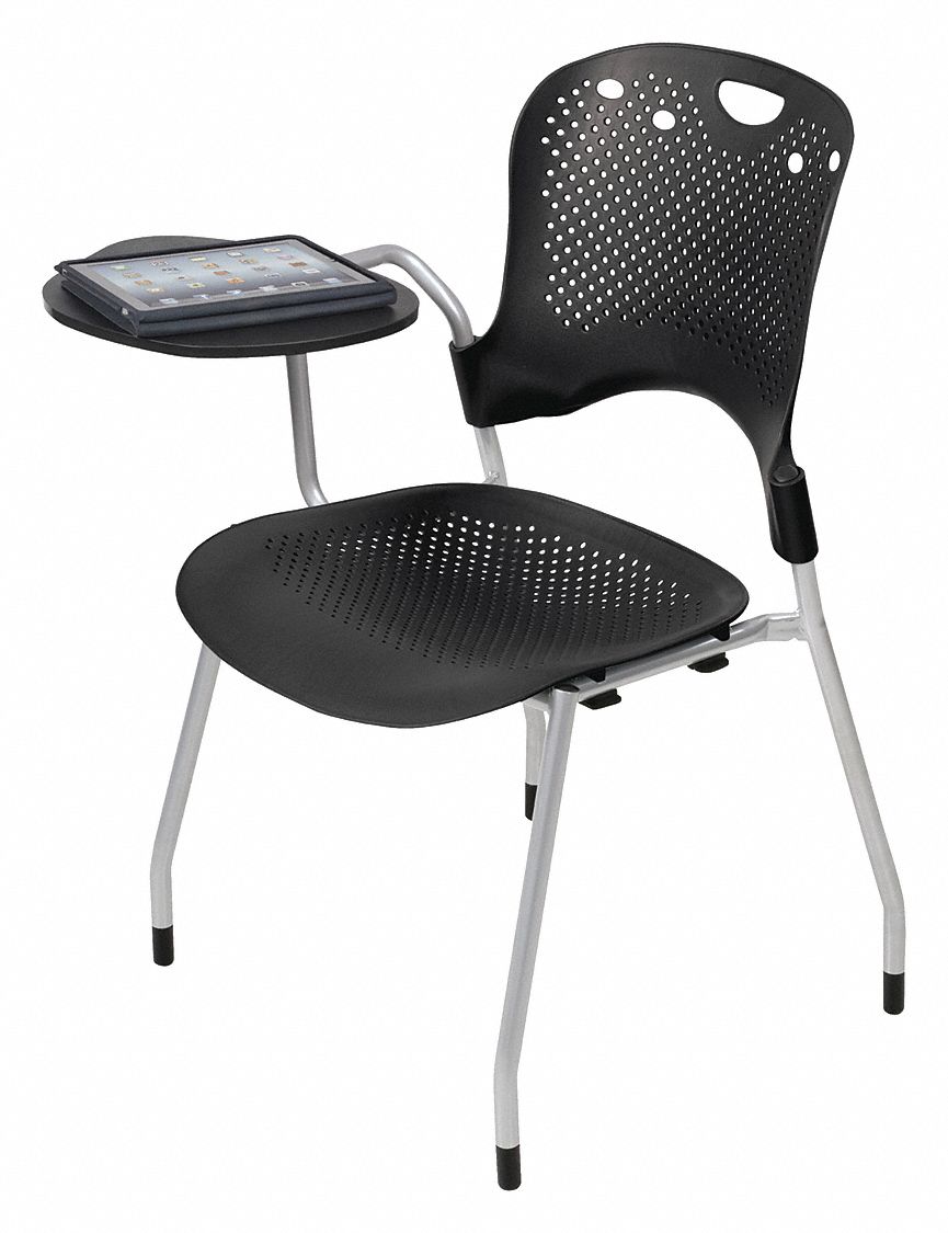 Tablet Arm Task Chair,21-1/2" W,PK4 - Grainger