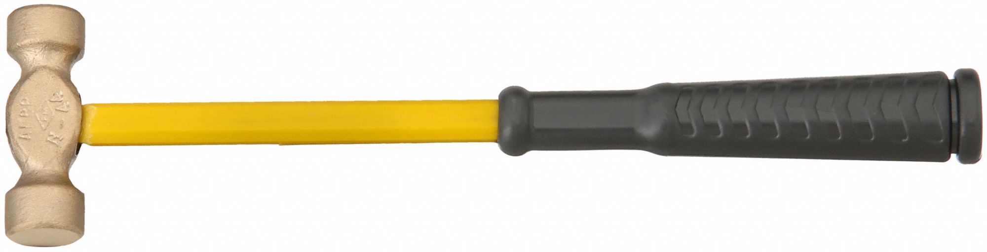 Fiberglass, Aluminum Bronze, Machinist Hammer - 49UG52|H-44FG - Grainger