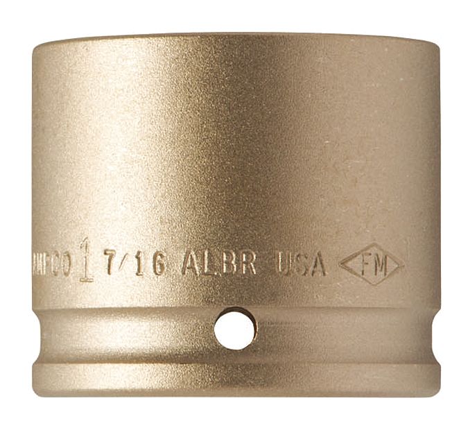 AMPCO Impact Socket: 1/2 in Drive Size, 29 mm Socket Size, 6-Point, Std ...