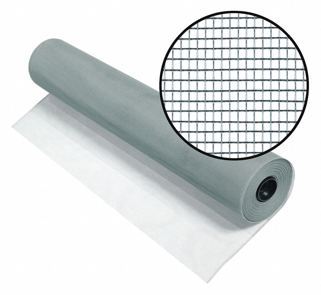 PHIFER, Galvanized Steel, Gray, Replacement Screen - 49UV97|3007619 ...