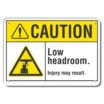 Overhead Hazard Signs - Grainger Industrial Supply