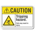 Slip, Trip & Fall Hazard Signs & Labels - Grainger Industrial Supply