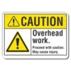 Overhead Hazard Signs - Grainger Industrial Supply