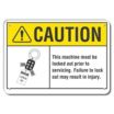 Machine Lockout Signs - Grainger Industrial Supply