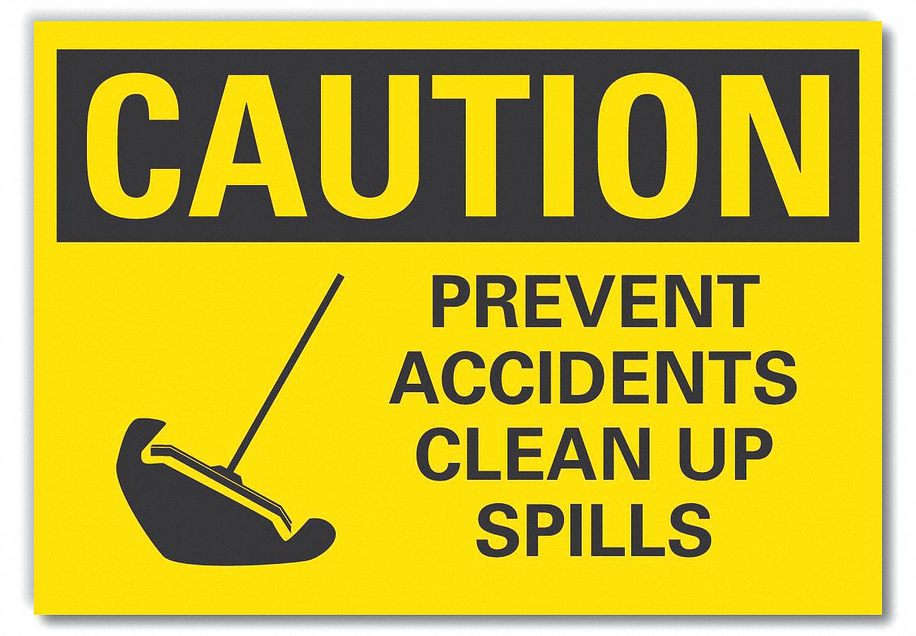 Reflective Sheeting, Adhesive Sign Mounting, Spill Control Caution ...