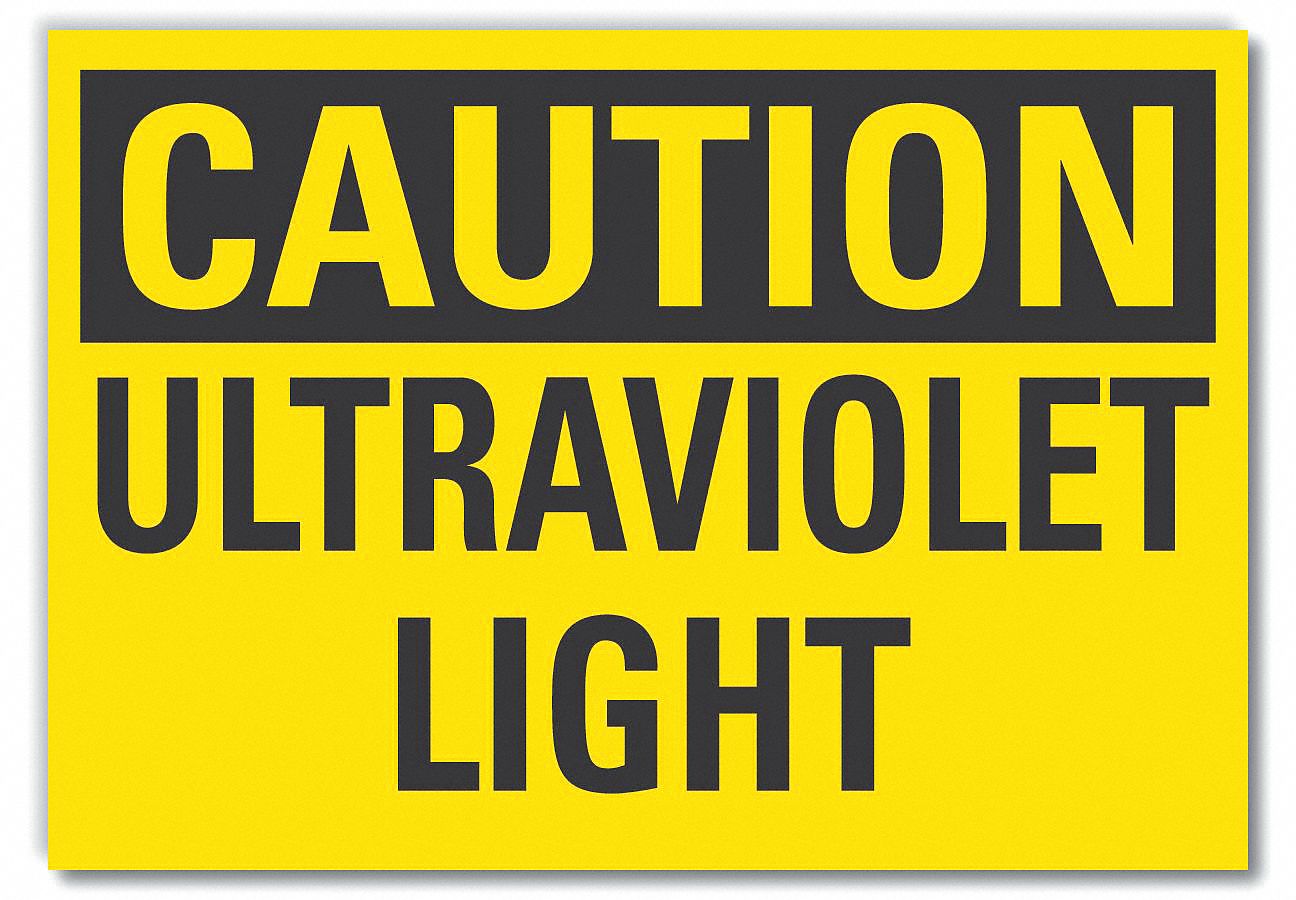 Non-PVC Polymer, Adhesive Sign Mounting, Caution Sign - 456A72|LCU3 ...