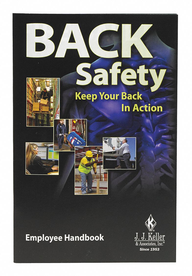 JJ KELLER, Back Safety, Employee Handbook, Handbook - 49VT09|38238 ... JJ KELLER, Back Safety, Employee Handbook, Handbook - 49VT09|38238 ...