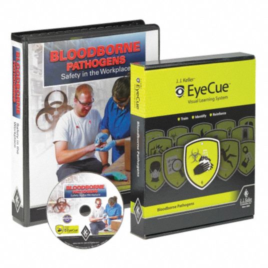 DVD, Bloodborne Pathogens, English - Grainger