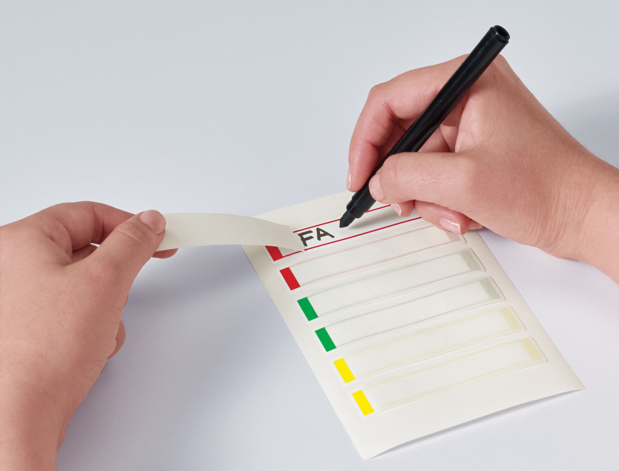 AVERY Self-Laminating Label, Information, English, Synthetic Film, 3-3/ ...