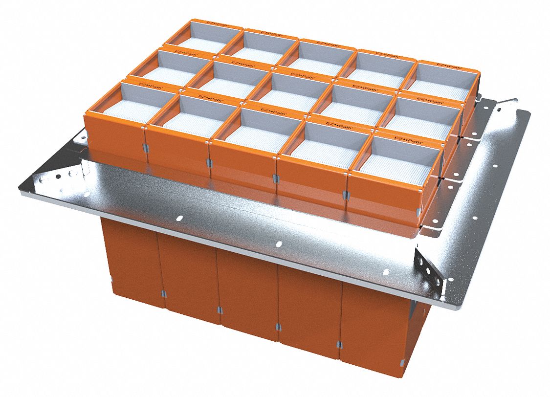 STI, Rectangular, 23.5 in Overall Ht, Fire Barrier Pathway - 49VU25 ...