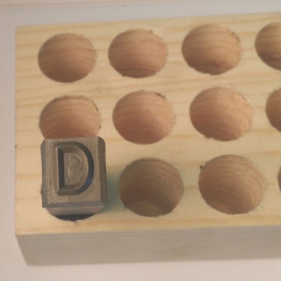 YOUNG BROS. STAMP WORKS, D, 1/8 in Character Ht, Hand Stamp - 49VX48 ...