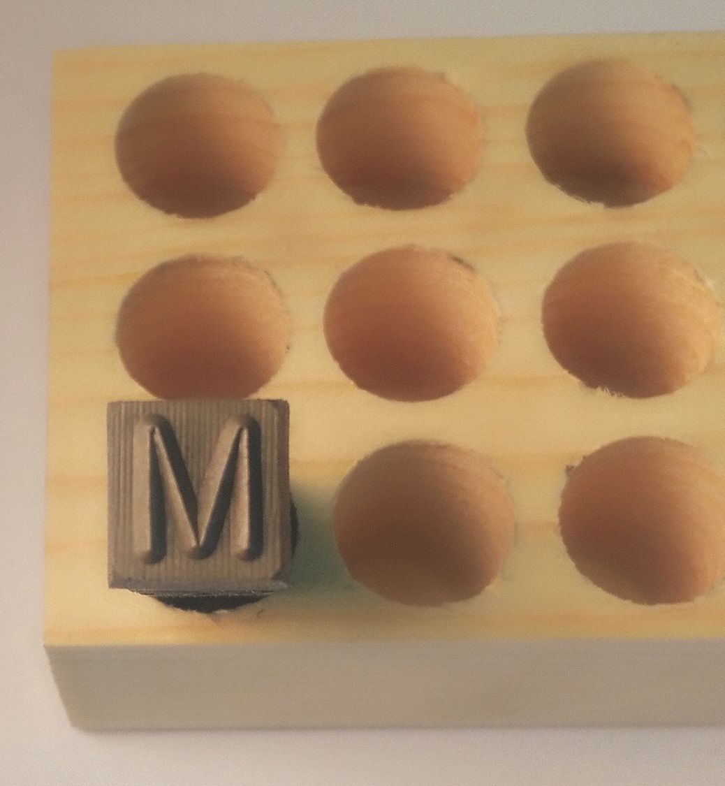 YOUNG BROS. STAMP WORKS, M, 1/8 in Character Ht, Hand Stamp - 49VX57 ...