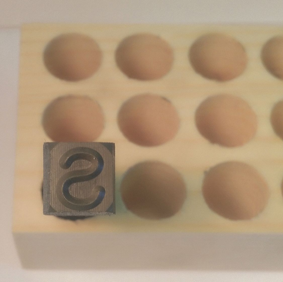 YOUNG BROS. STAMP WORKS, S, 1/4 in Character Ht, Hand Stamp Character ...